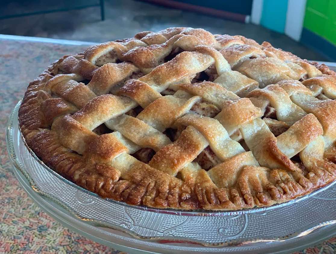 Apple Lattice Pie | Sweets by Morgan