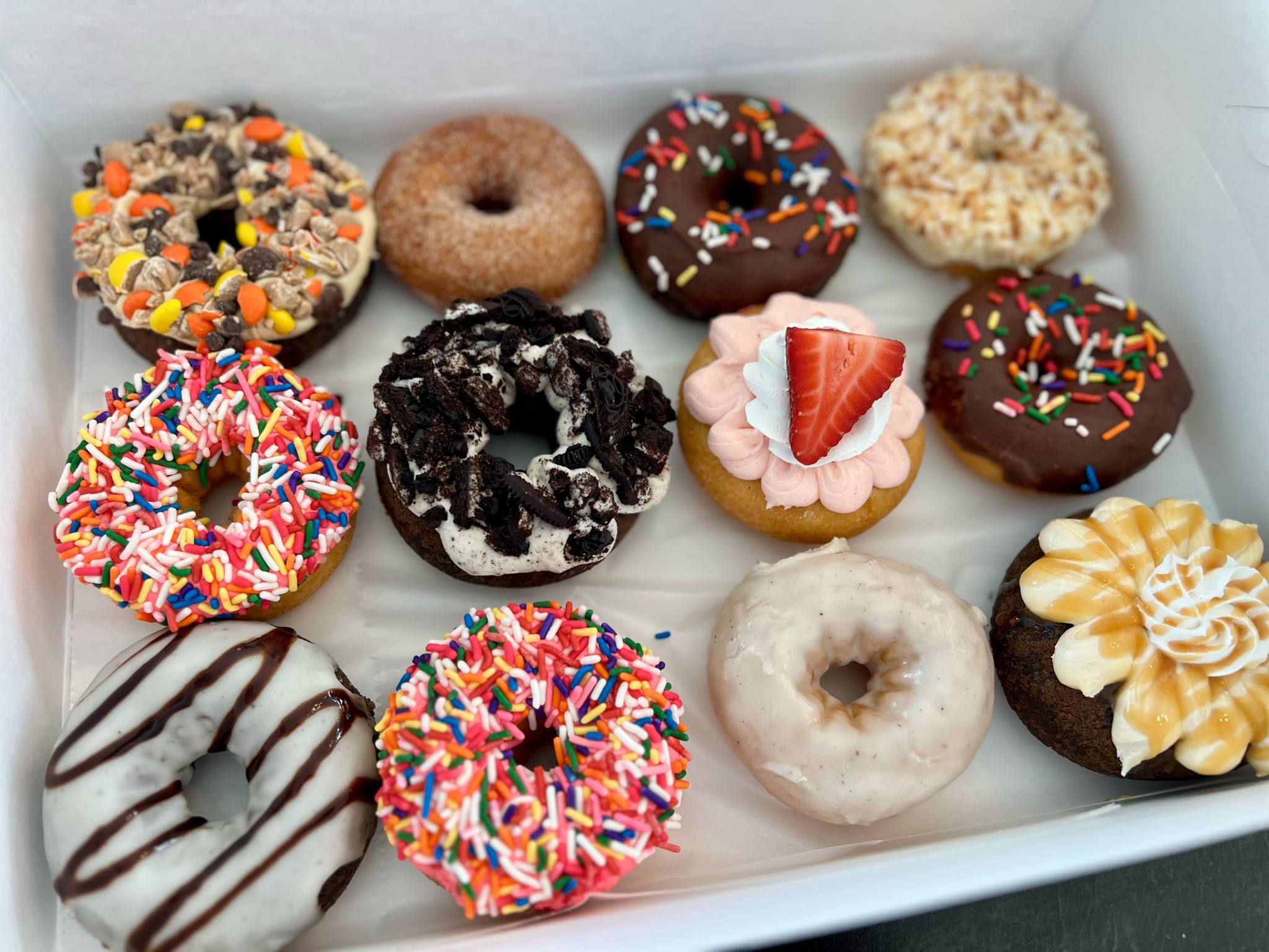 Donut Assortment (1 dozen) | Sweets by Morgan