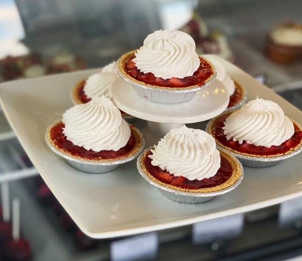 Mini Strawberries n Cream Pies (1/2 dozen) | Sweets by Morgan