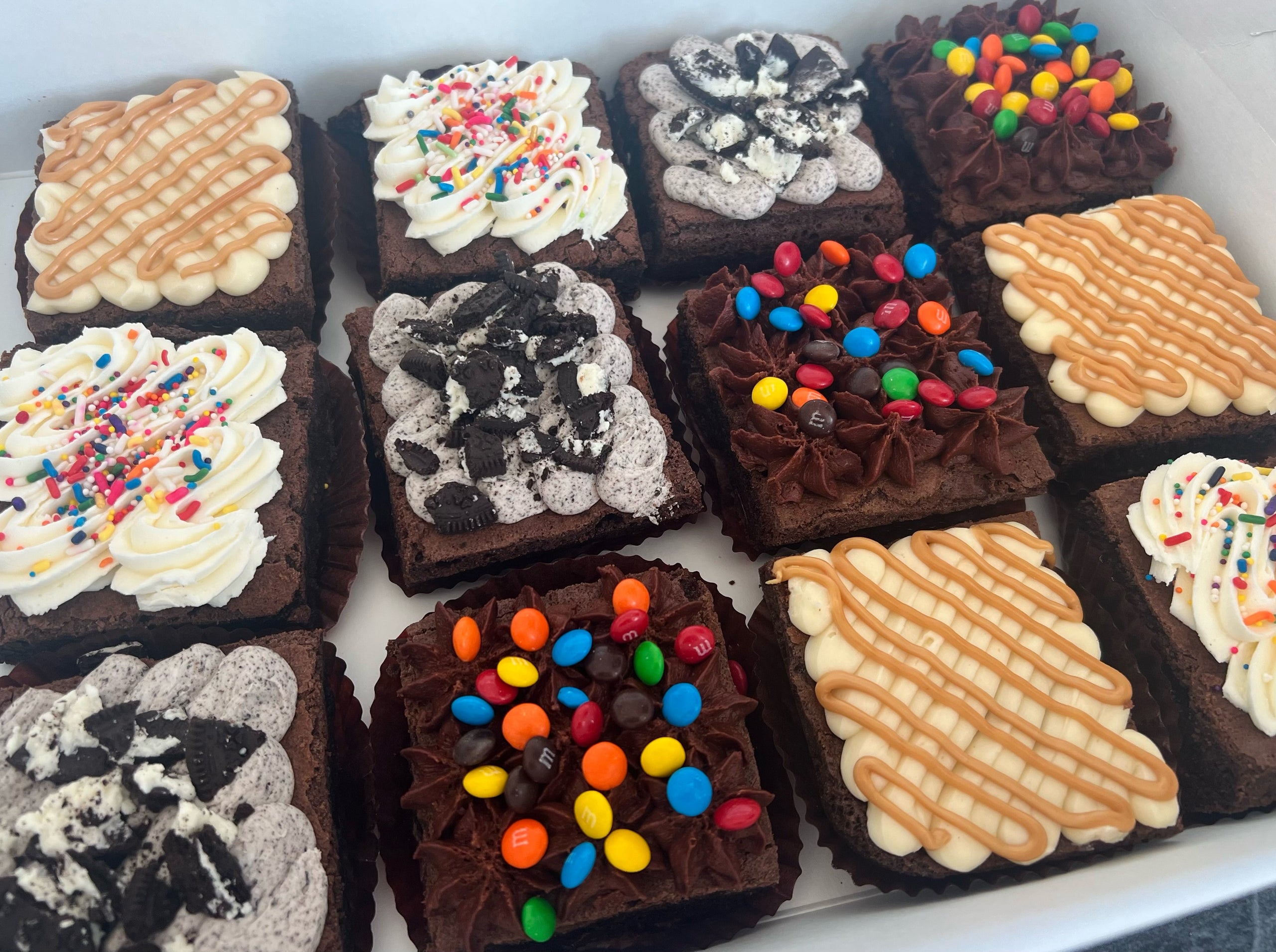 Mix and Match Brownies (1 dozen) | Sweets by Morgan
