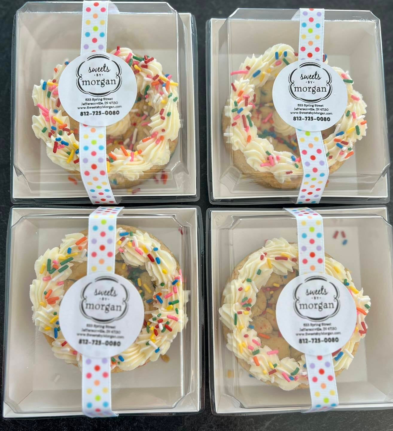 4 inch Cookie Cake | Sweets by Morgan